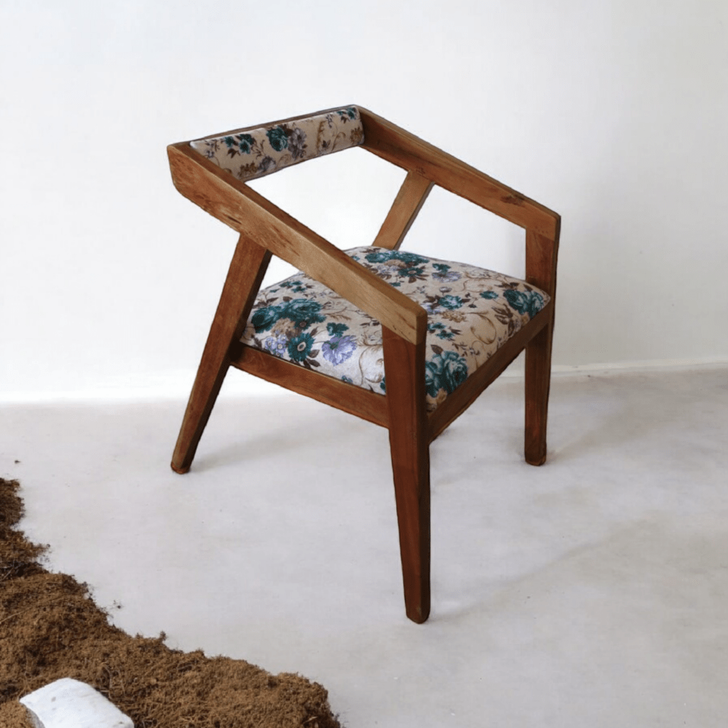 Arm wooden chair wood design with armrest and cushion - Antique Home ...